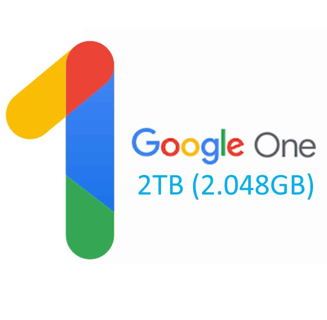 Nâng cấp Google One 2TB – 2.048GB